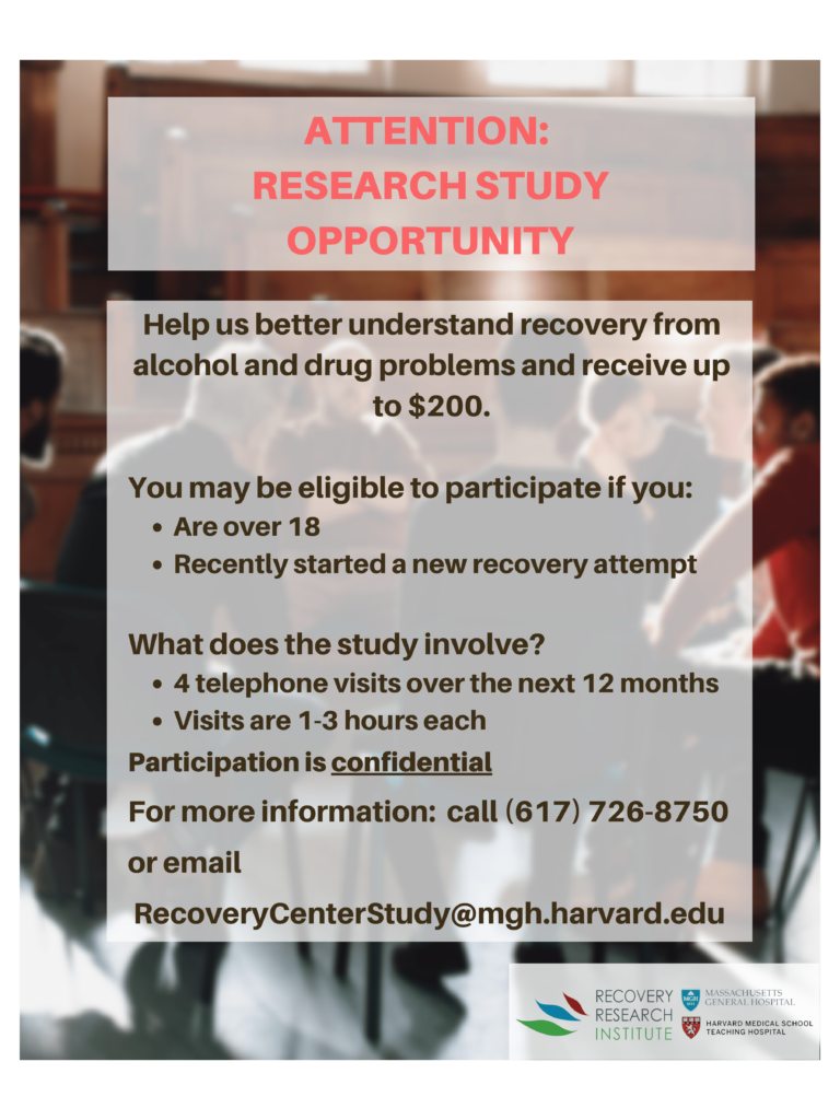 The Recovery Center Study – Recovery Research Institute