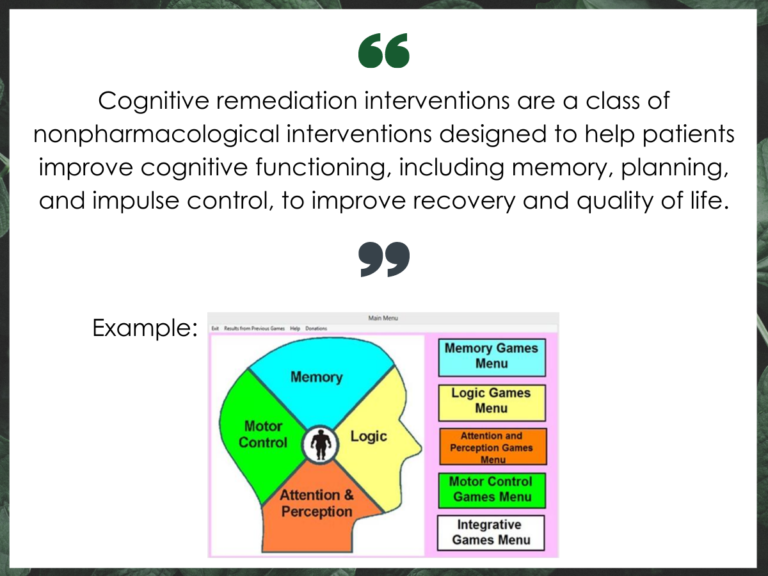 Cognitive remediation may promote recovery, but work is needed to fit ...