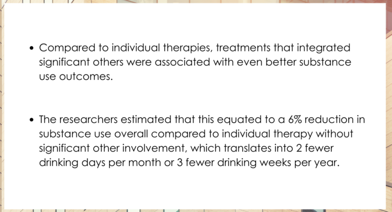 Involving family members in substance use disorder treatment can ...