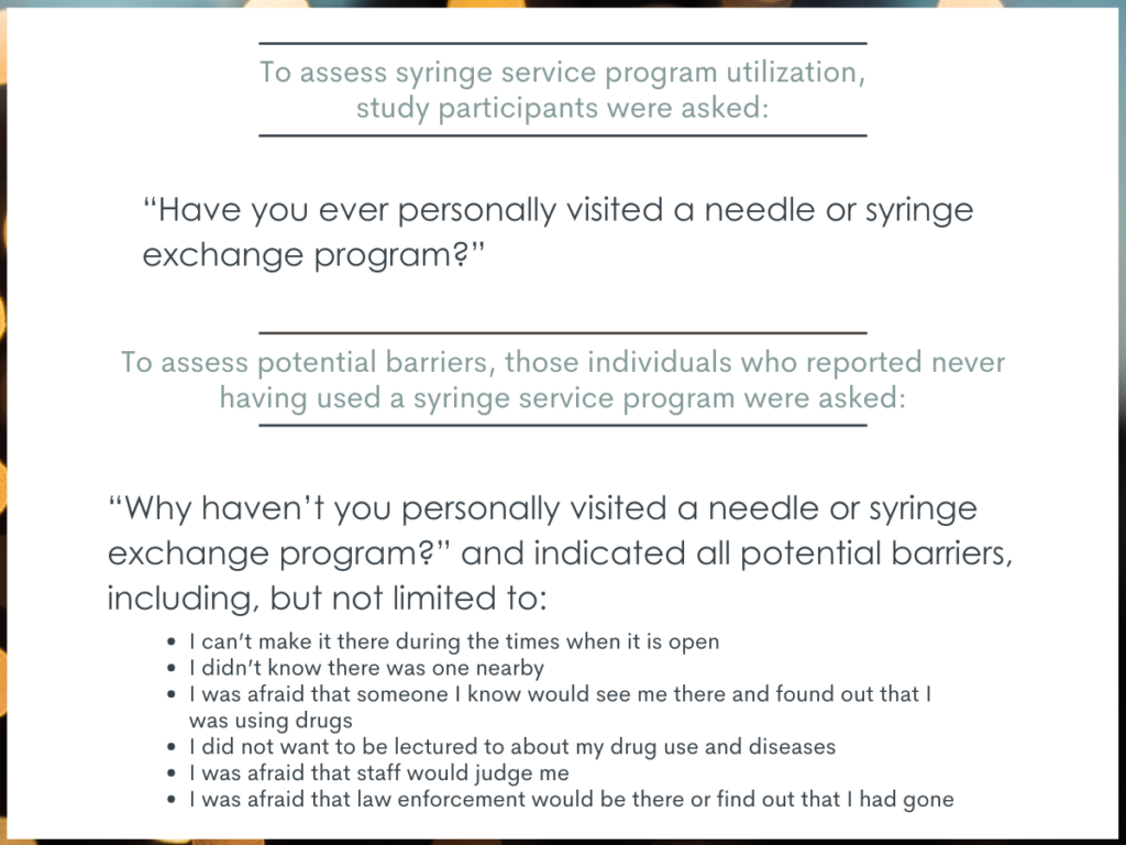 Access to syringe service programs has increased, though community ...