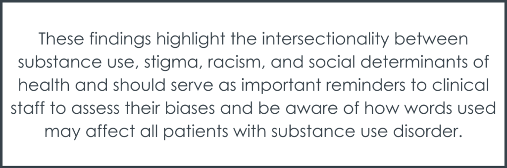 An innovative method to track stigmatizing language in addiction ...